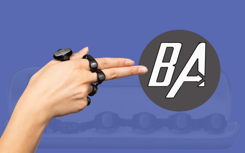 Typing the Alphabet With the Tap Strap Wearable Keyboard - Tap