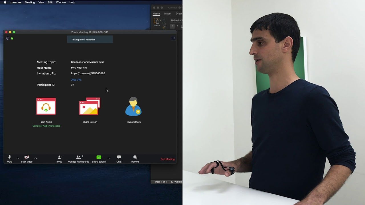 Easily Control Zoom Meetings With The Tap Strap 2 - Tap